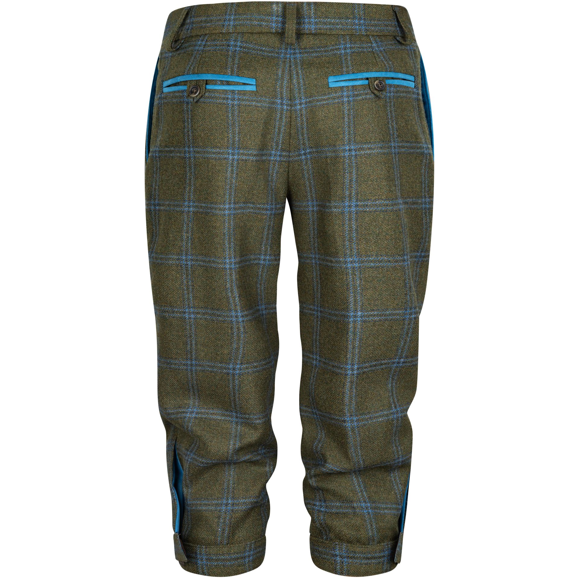 The GunDog Affair Damen Tweed Breeks »Somerset« | oliv/blau | 42 ...